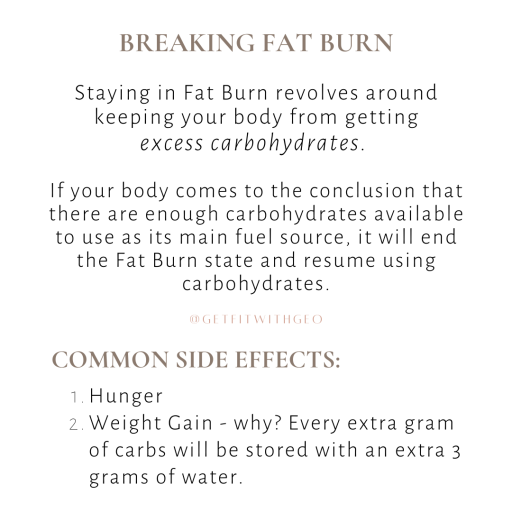 What is Fat Burn? Let’s Discuss the Science! - Get Fit With Geo ...